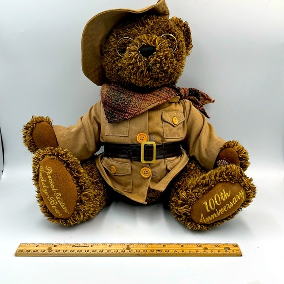 Dan Dee | Toys | Dan Dee Collectors Choice 0th Anniv Bear Talking Theodore Teddy Roosevelt ...